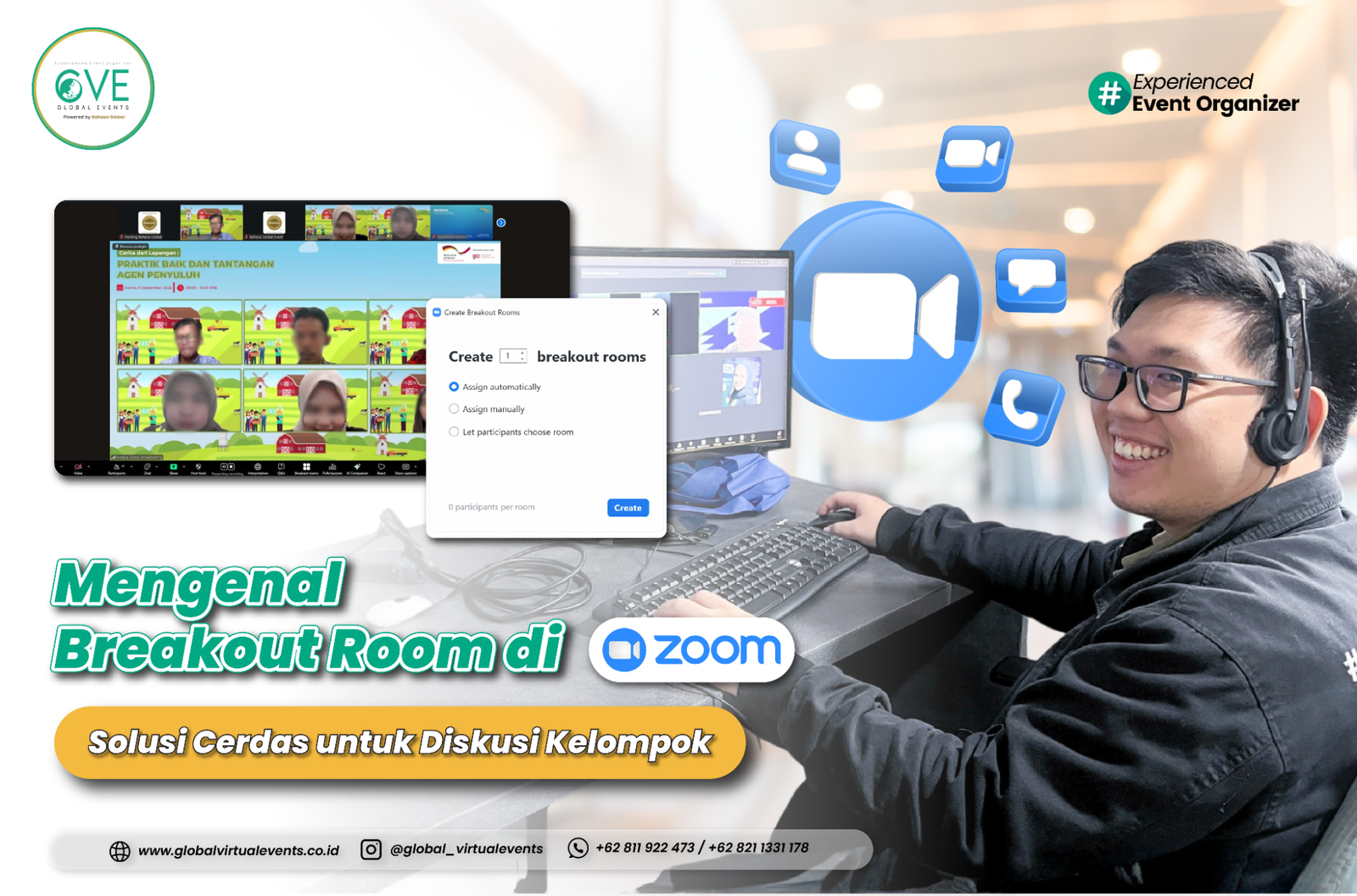 Mengenal Fitur Breakout Room di Zoom - Vendor Zoom Meeting